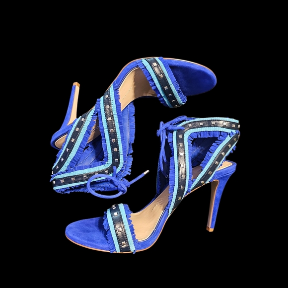 Gianni Bini | Shoes | Nwt Gianni Bini Royal Blue Fringe Heels | Poshmark